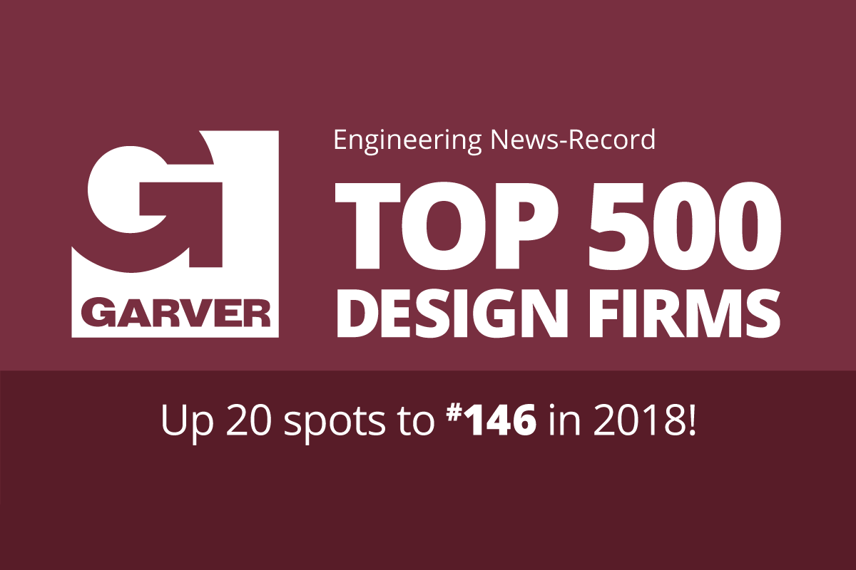 Garver up to No. 146 in ENR's Top 500 Design Firms list - Garver