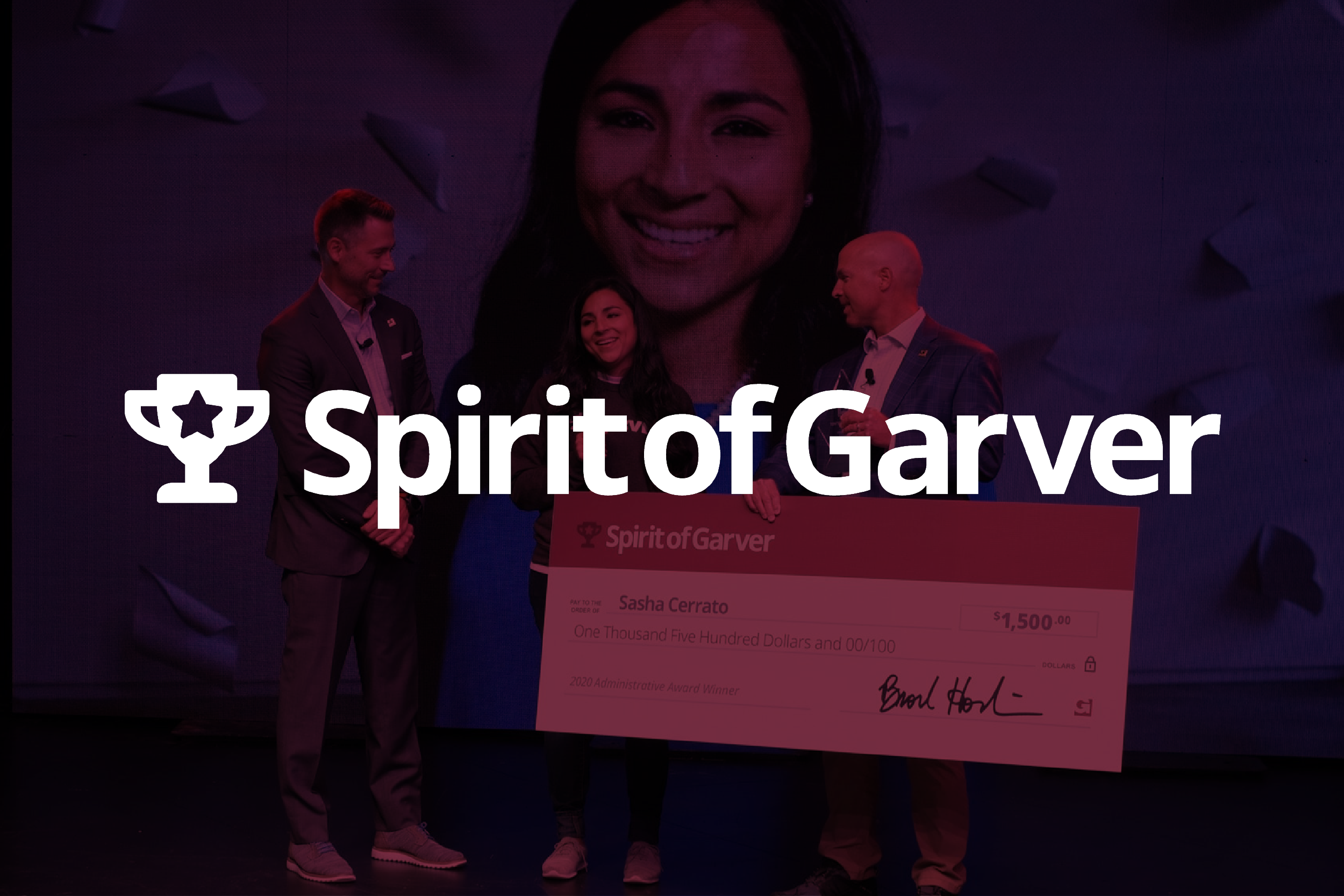 Three honored with Spirit of Garver Award - Garver