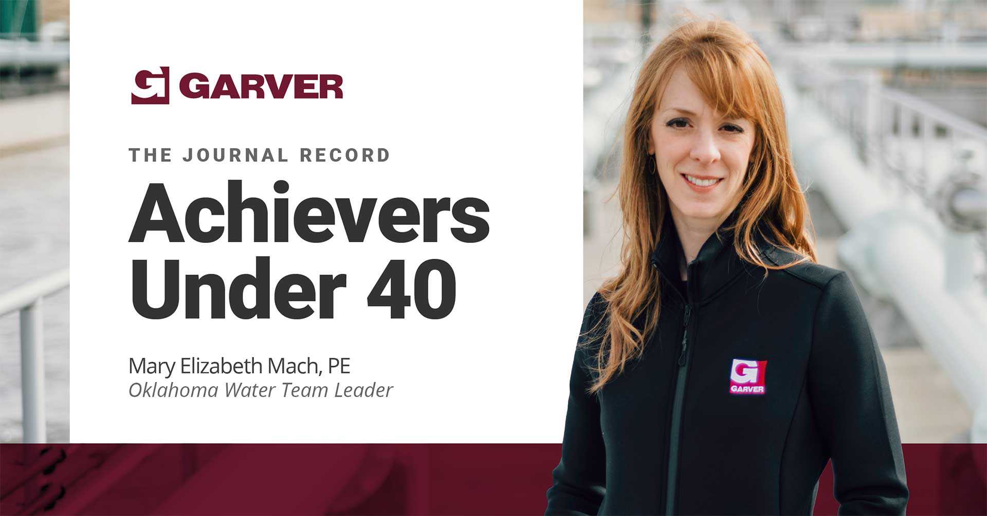 Mach named to The Journal Record's Achievers Under 40 list - Garver