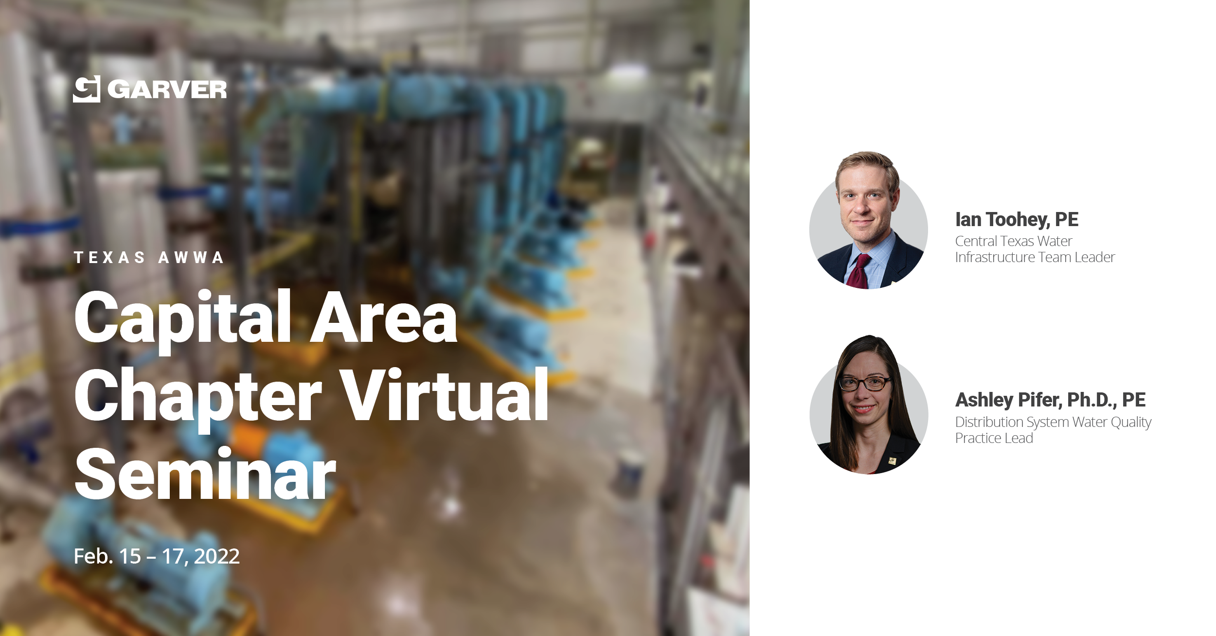 Texas AWWA Capital Area Chapter Virtual Seminar - Garver