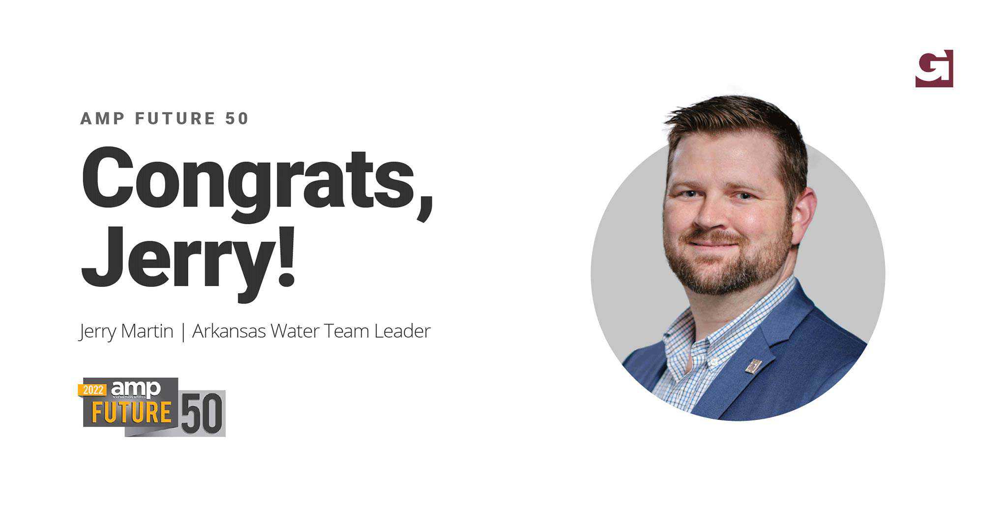 Martin named to AMP's Future 50 list - Garver