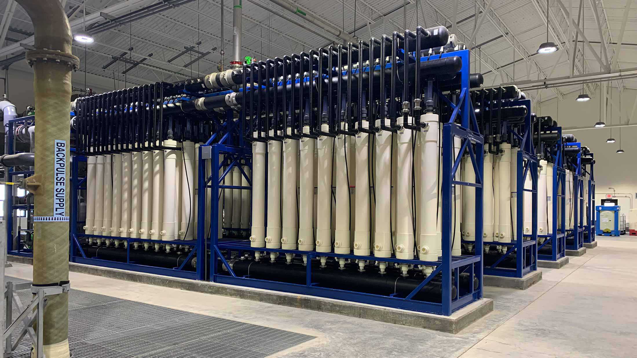 Designing one of Texas' largest membrane plant expansions - Garver