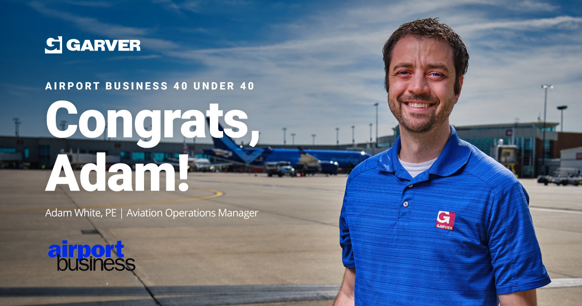 White named to Airport Business 40 Under 40 - Garver