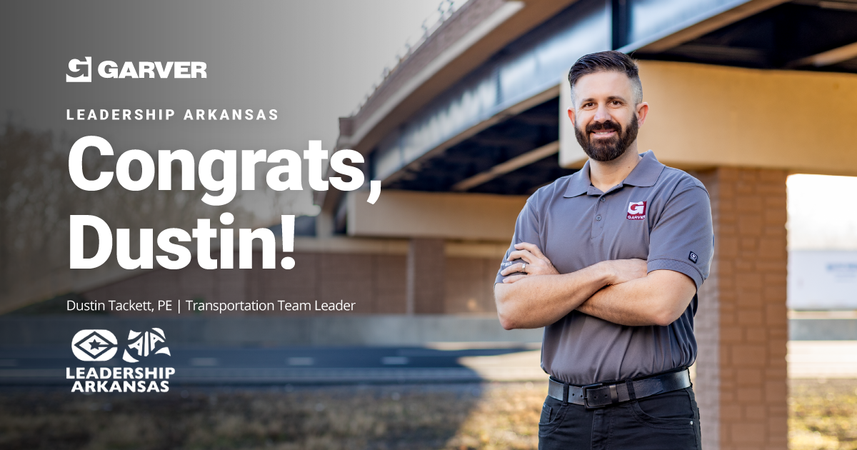 Tackett selected for Leadership Arkansas Class XIX - Garver