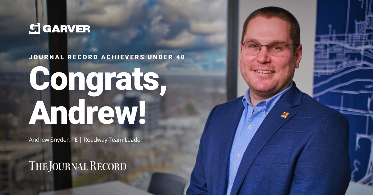 Snyder named to The Journal Record Achievers Under 40 list - Garver