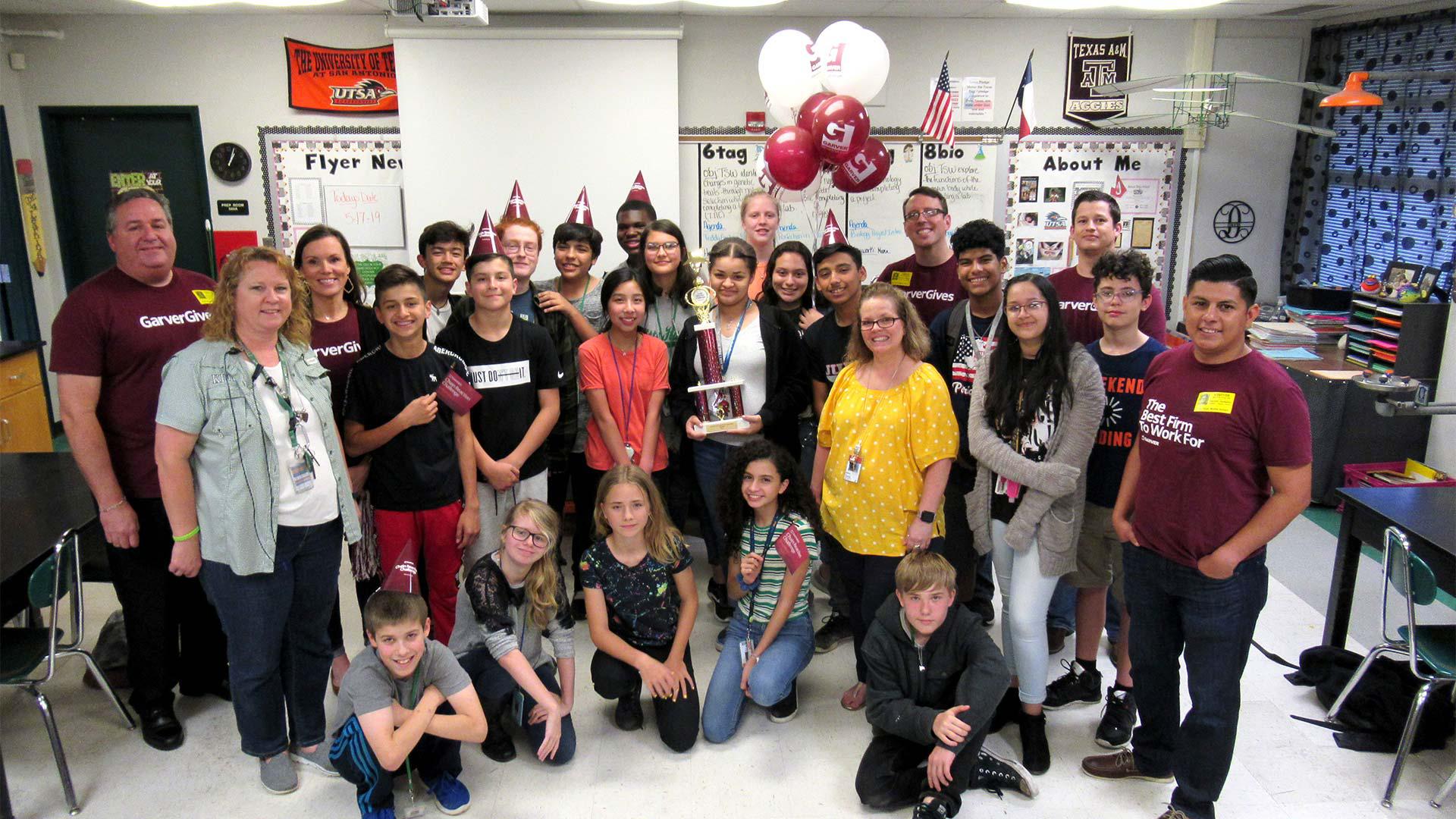 Kitty Hawk Middle School - Garver Chain Reaction Challenge Winner - Garver