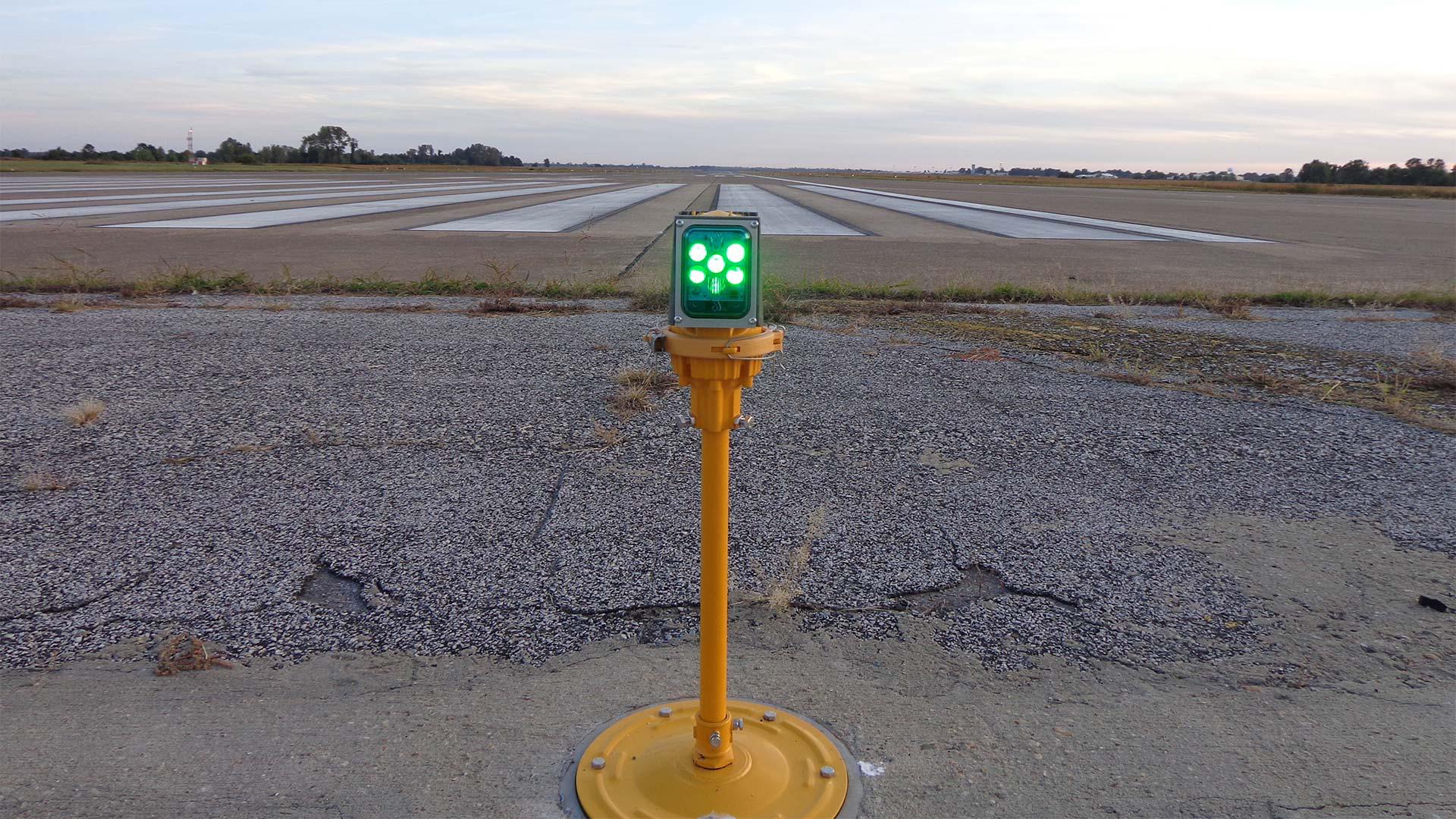 BYH Airport LED HIRL Installation - Energy efficient lighting system ...