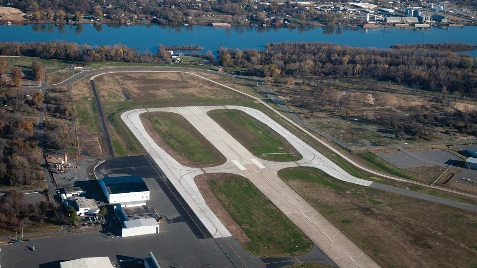 LIT Runway 18-36 - Runway extension isolates general aviation from air ...