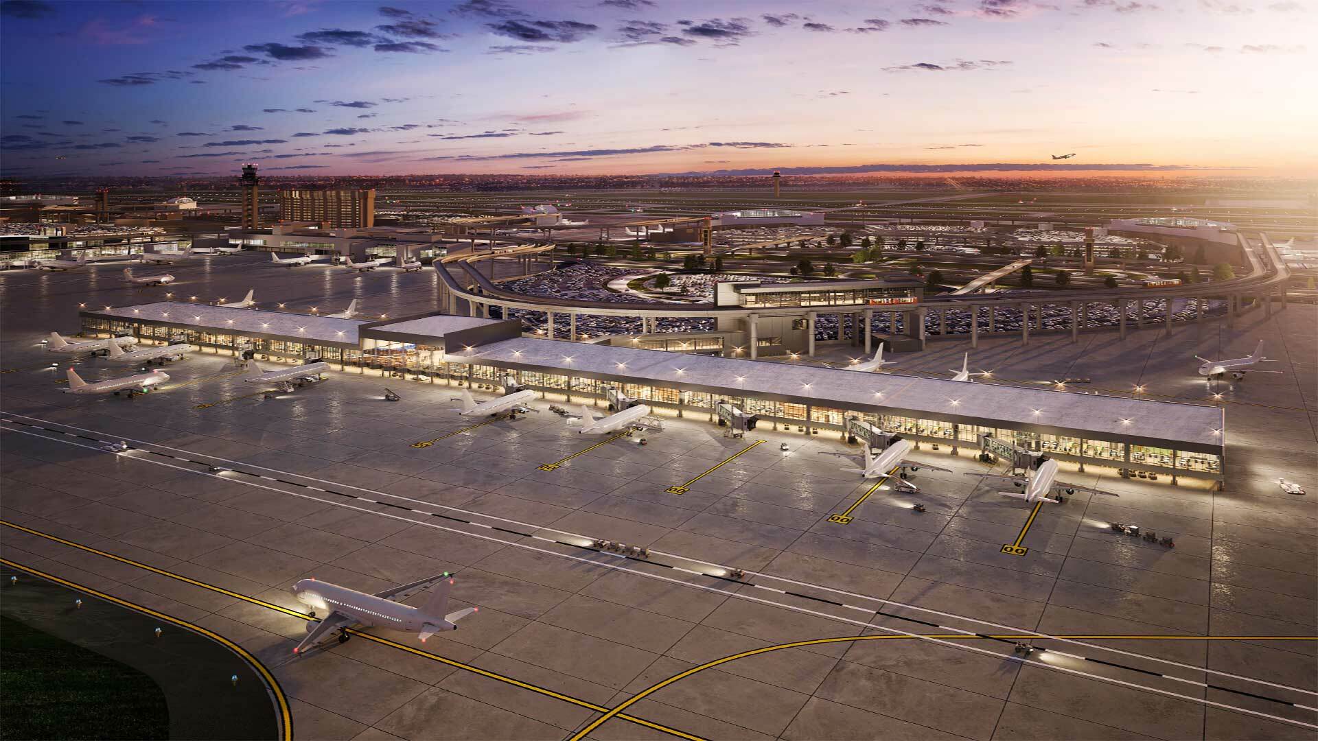 DFW Terminal F Concourse Design-Build - Program-wide enhancements - Garver