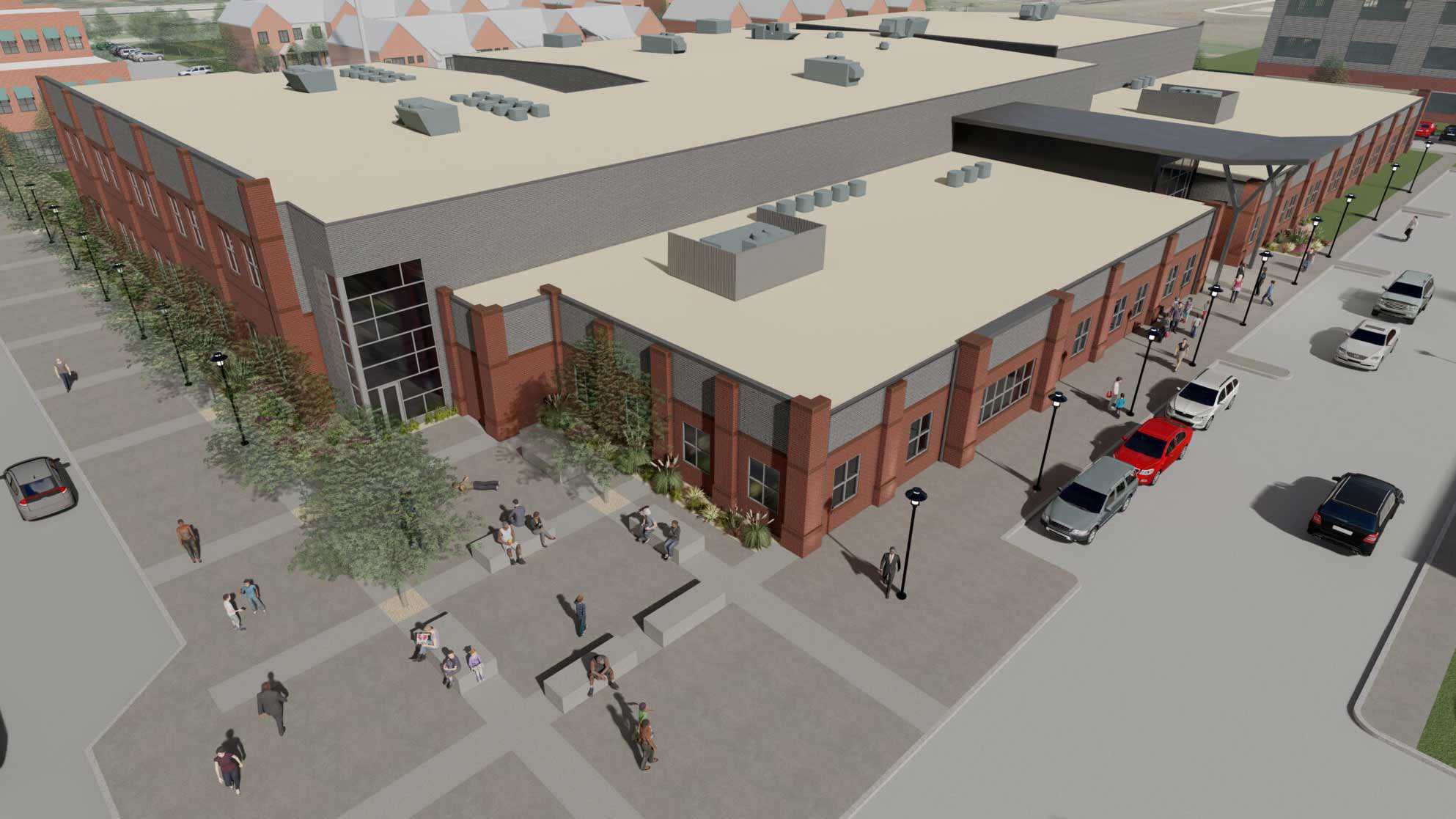 Crossover Community Center - Designs for civic enhancements - Garver