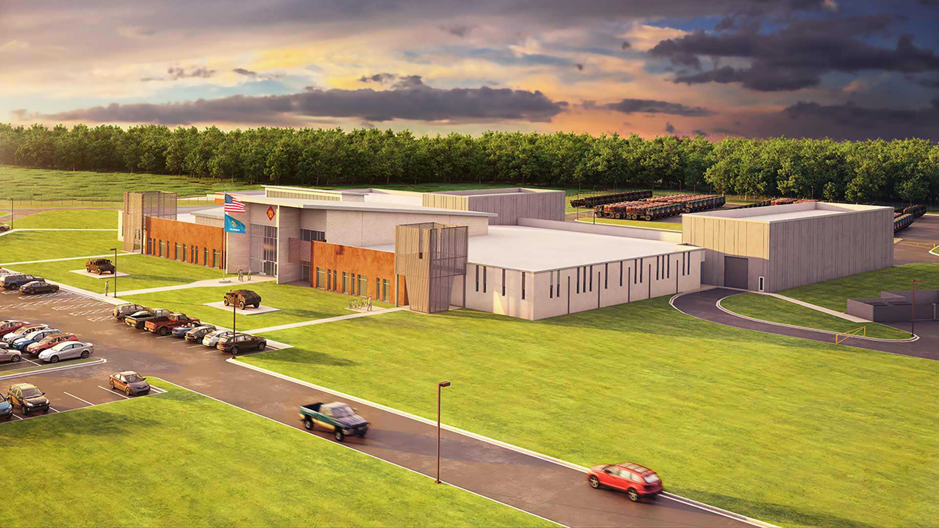 OMD Ardmore Readiness Center - Functionality and sustainability - Garver